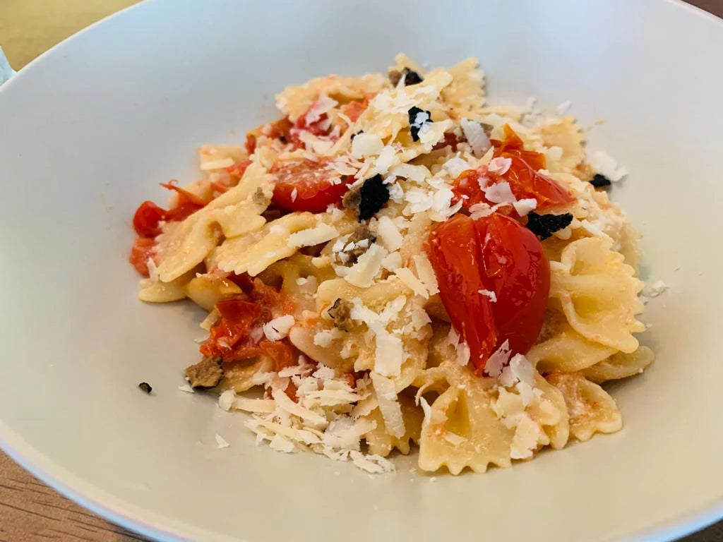 Pasta with Ricotta and Cherry Tomatoes Recipe – Timperio