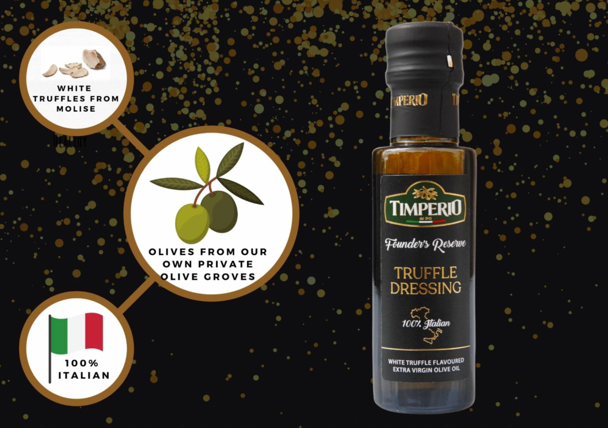 Review – Founder’s Reserve White Truffle Extra Virgin Olive Oil – Timperio