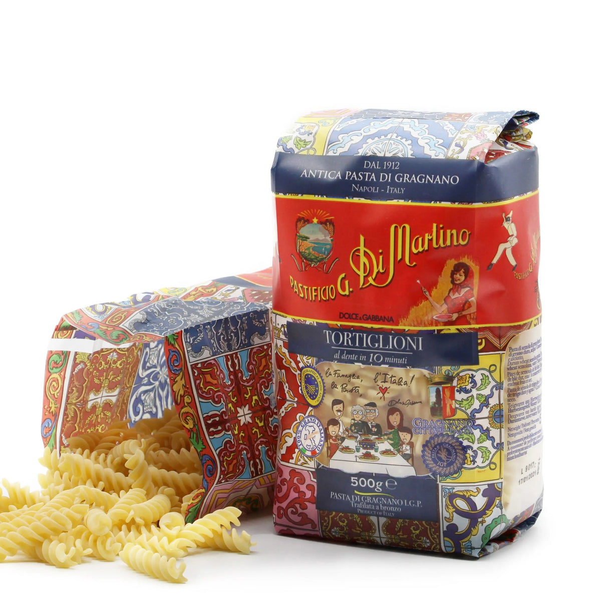 Tortiglioni limited-edition Dolce & Gabbana (500 gr) – Timperio