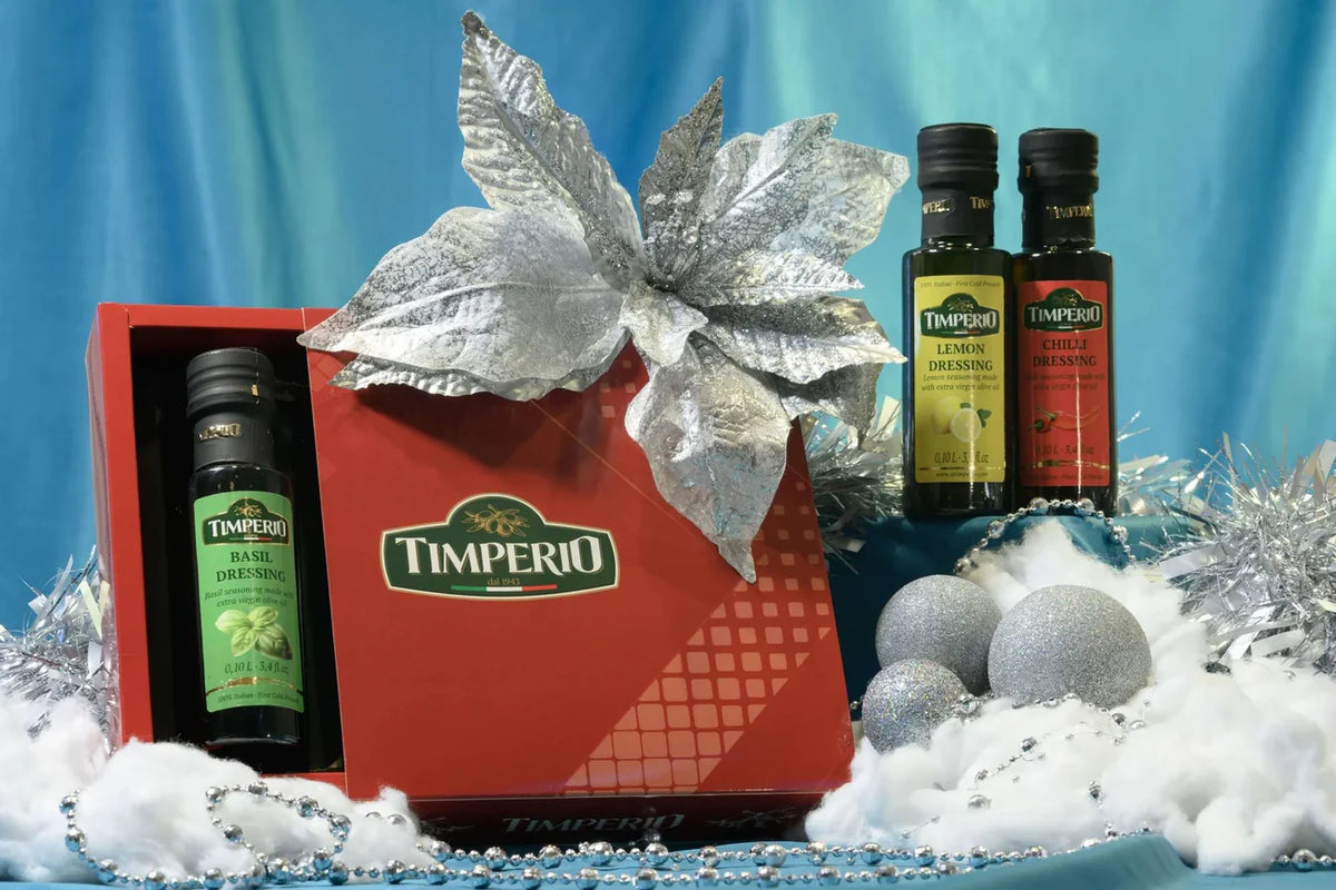 Timperio Trio Dressing Gift Box - 3 Italian Flavoured Oils
